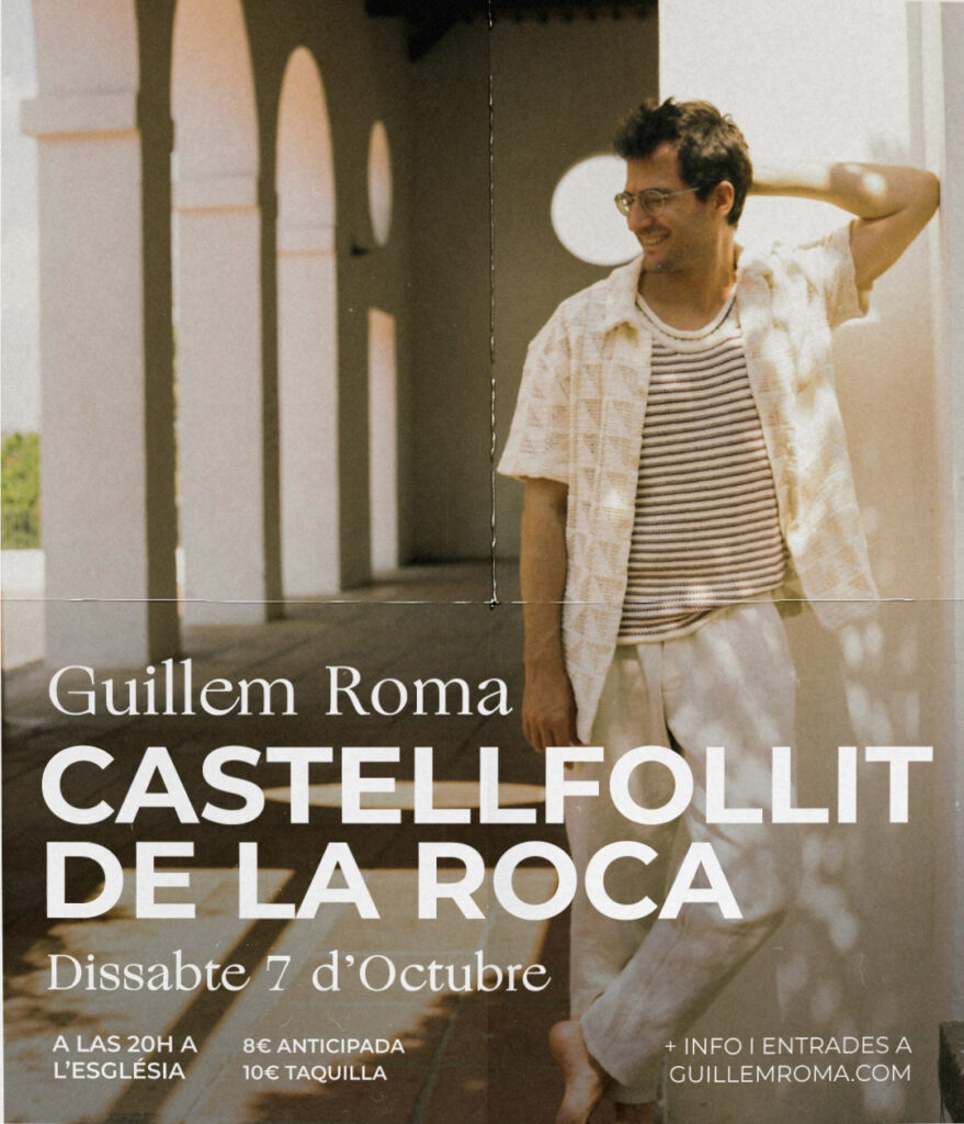 Concert GUILLEM ROMA - Web oficial de l'Ajuntament de Castellfollit de ...